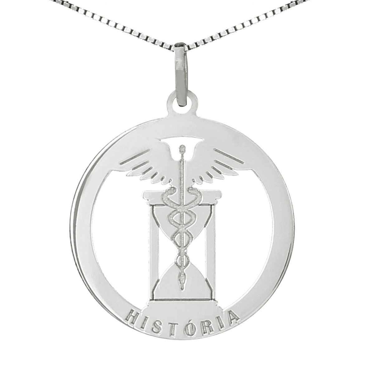 Colar História Coleção Formatura em Prata 925